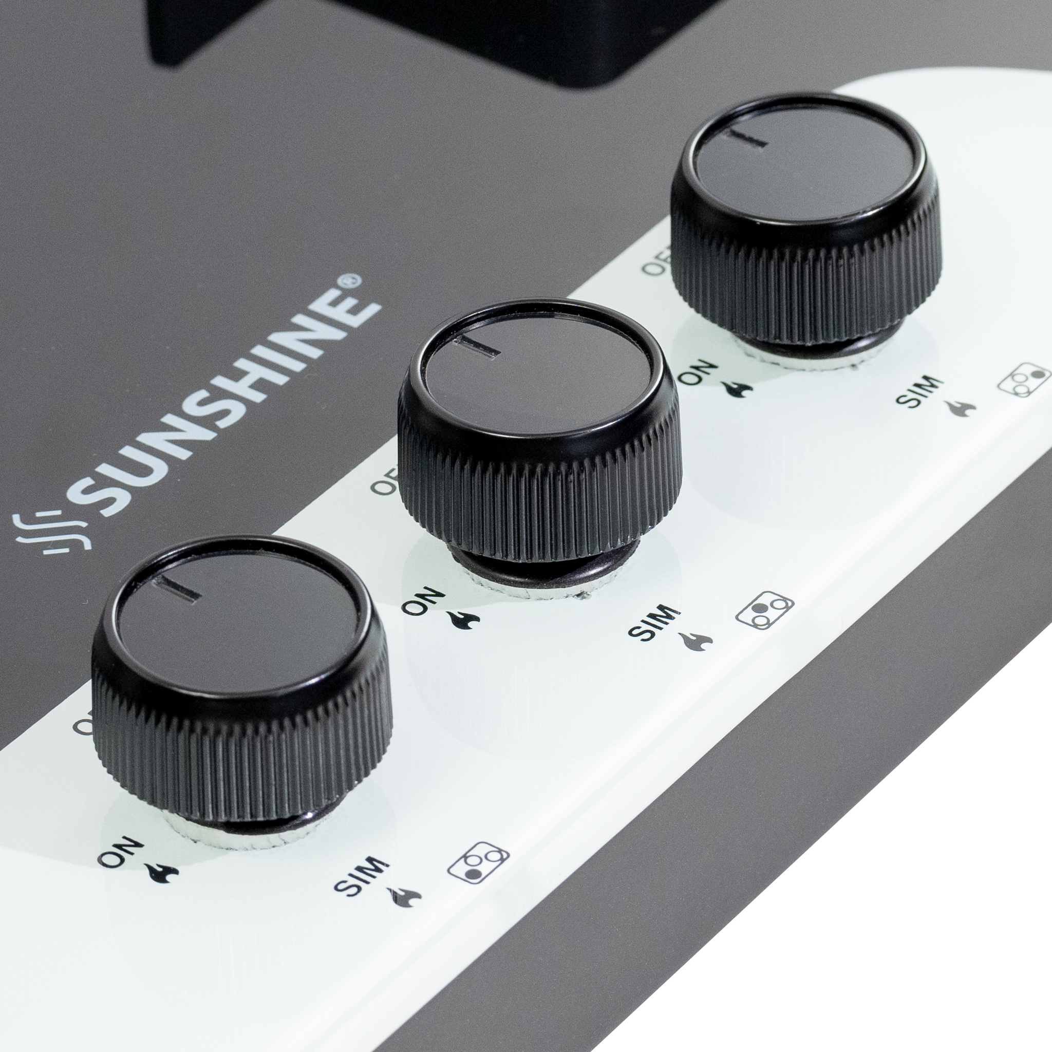 Sunshine Crystal 3 Burner Glass Gas Stove | Hob Top Cooktop | Tempered ...