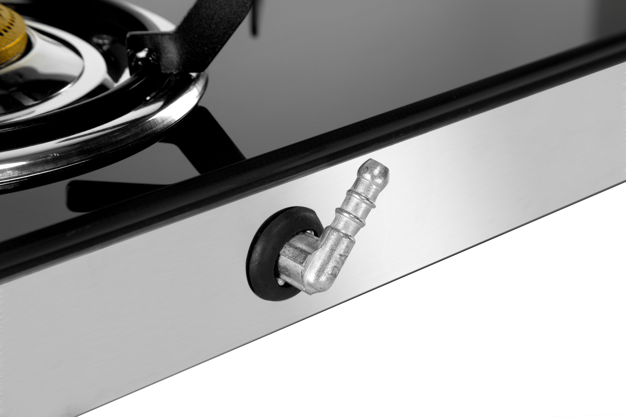 Sunshine Swift Three Burner Toughened Glass Gas Stove Manual Ignition ...